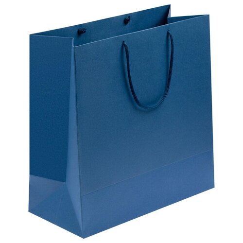 Комплект 2 штук, Пакет подарочный Porta, большой, синий,35x35x16см, картон,13223.44