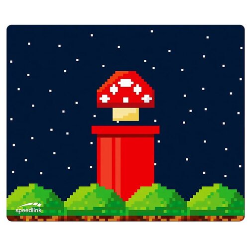 Коврик для мыши Speedlink Vinpad Mousepad retro-design (mushroom) (SL-620702-RETRO)