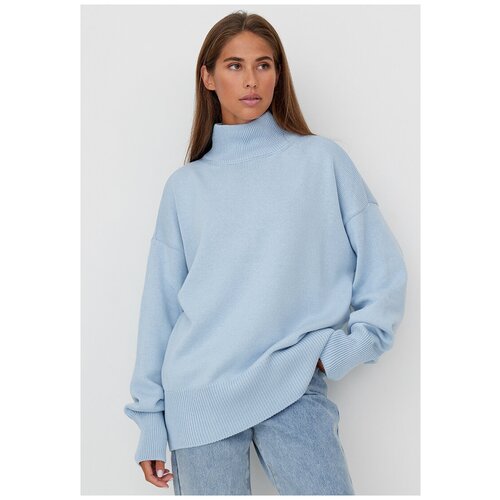 Свитер KIVI CLOTHING, размер 40-46, голубой