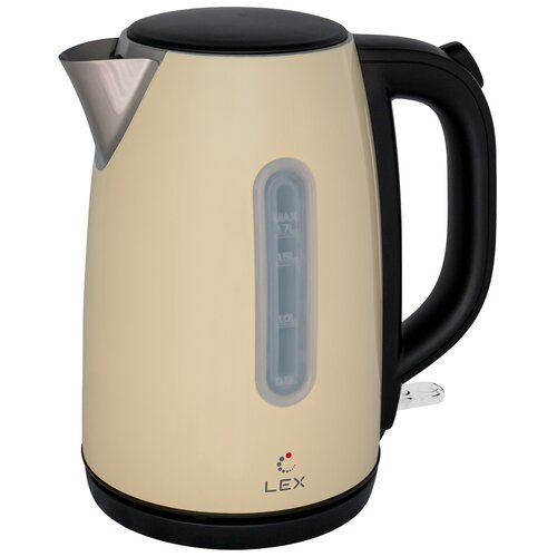 Чайник LEX LX 30017-3, бежевый