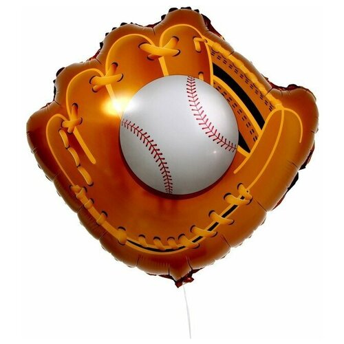 Шар фольгированный 18"Перчатка для бейсбола", 5 шт.