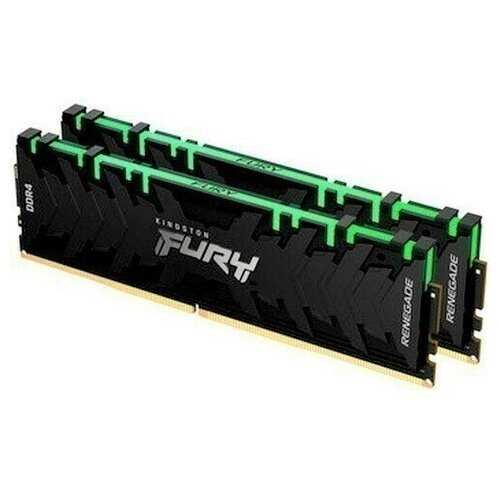 Оперативная память 128Gb Kingston Fury Renegade RGB KF432C16RBAK4/128 DDR4 3200MHz CL16 DIMM (4x32Gb KIT)