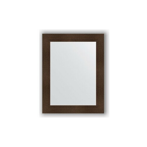 Зеркало в багетной раме поворотное Evoform Definite 70x90 см, бронзовая лава 90 мм (BY 3184)
