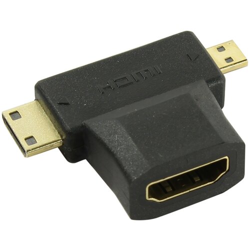 Адаптер SmartBuy HDMI (F) - mini HDMI (M) - micro HDMI (M)