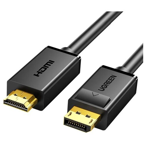 Кабель UGreen DisplayPort - HDMI (10239), 1.5 м, 1 шт., черный