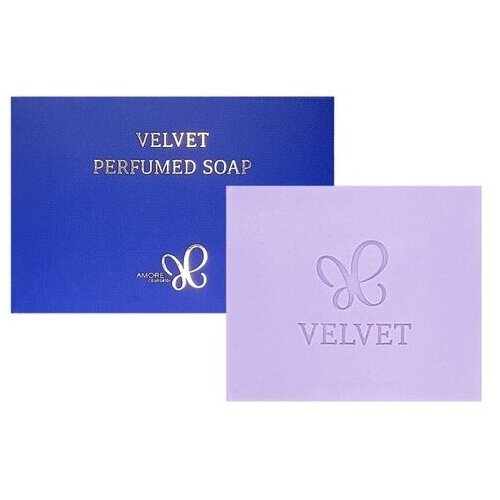 Amore Pacific Парфюмированное, бархатное, туалетное мыло (80 гр) Velvet Perfumed Soap