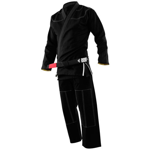 Кимоно для джиу-джитсу adidas, размер 160, черный