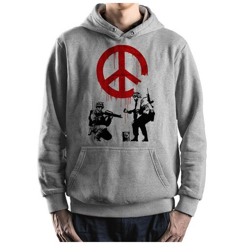 Худи DS Apparel, размер XXL, серый