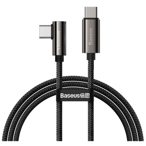 Кабель для быстрой зарядки / игровой кабель для зарядки Baseus Legend (CATCS-01) USB-C/USB-C 100W 1m (Black)