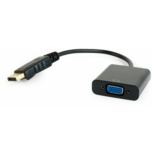 Кабель Mini DisplayPort - VGA, M/F, 0.15 м, Cablexpert, чер, A-mDPM-VGAF-02