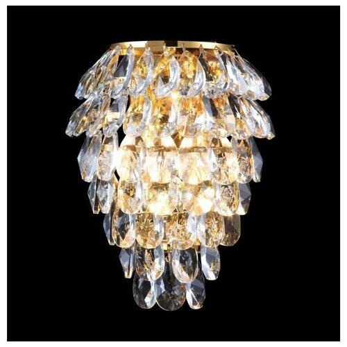 CRYSTAL LUX Бра Crystal Lux CHARME AP3 GOLD/TRANSPARENT