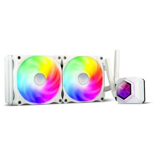 Жидкостная система охлаждения Silverstone SST-PF240W-ARGB-V2 CO-CO124-PF240W-ARGB-V2-AIO LIQUID-COOLER-12025x2-24028