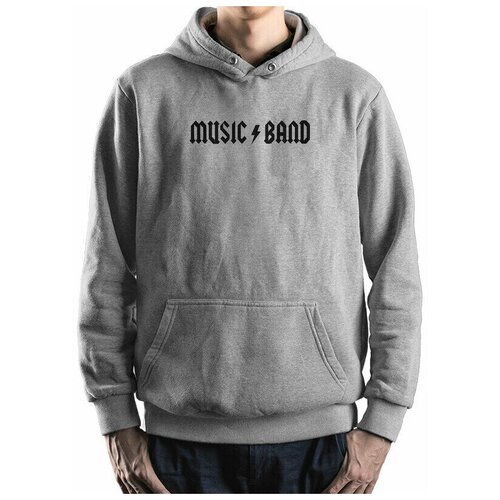 Худи DS Apparel, размер XXL, серый