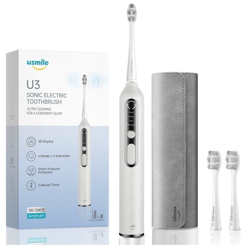 Электрическая зубная щетка usmile Sonic Electric Toothbrush U3S, белый
