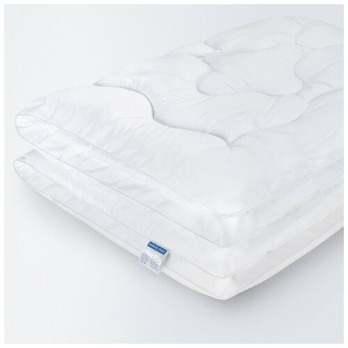Одеяло волокно силиконизированное 2-спальное (172х205 см) Долина снов "Комфорт", чехол - микрофибра (100% п/э), Ecotex