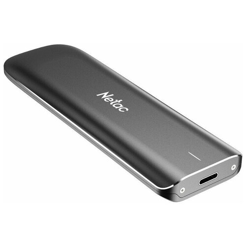 Netac носитель информации ZX Black USB 3.2 Gen 2 Type-C External SSD 1TB, R W up to 1050MB 950MB s, NT01ZX-001T-32BK