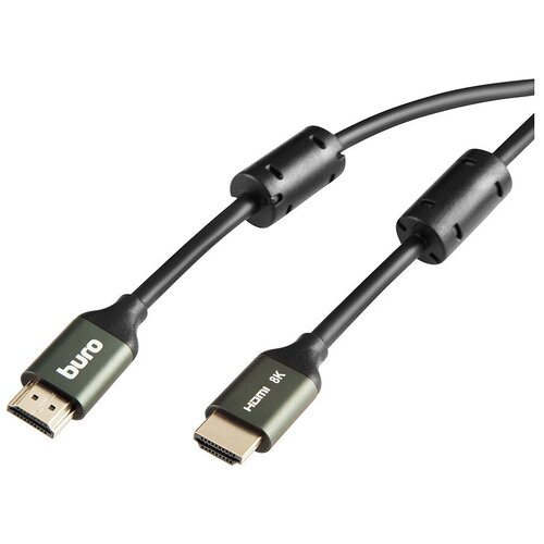 Кабель аудио-видео Buro HDMI (m)/HDMI (m) 2м. феррит. кольца Позолоченные контакты черный (BHP-HDMI-2