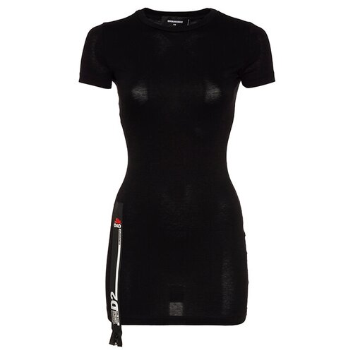 Платье DSQUARED2, размер 2xs, черный