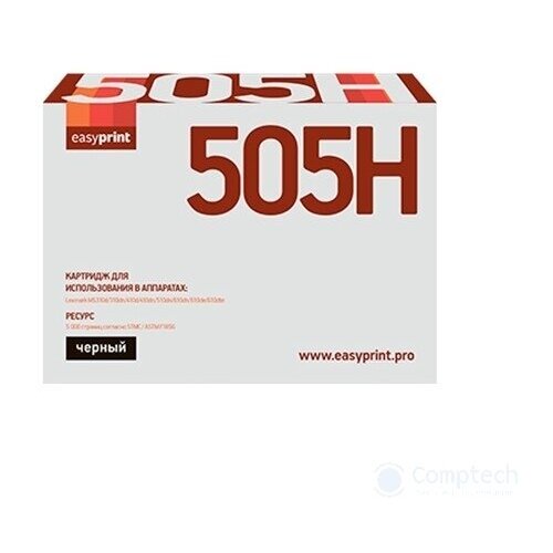 Easyprint 50F5H00 50F0HA0 Картридж (LL-505H) для Lexmark MS310 410 510 610 (5000 стр.)