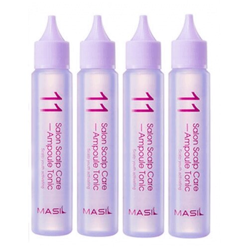 Тоник для ухода за кожей головы MASIL 11 SALON SCALP CARE AMPOULE TONIC (30ml.4шт)