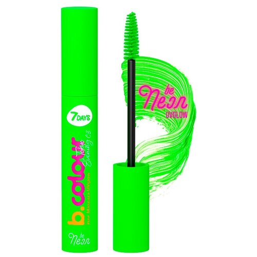 7DAYS Тушь для волос B.Colour Hair Mascara UVglow, 03 tokyo evening, 10 мл