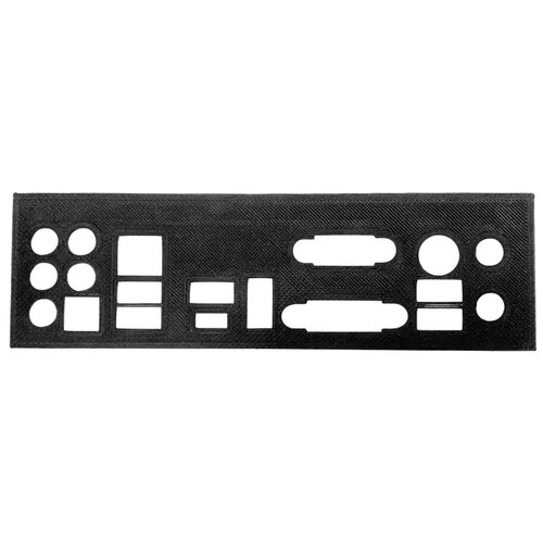 Пылезащитная заглушка, задняя панель для материнской платы Asrock Z370 Extreme4, черная
