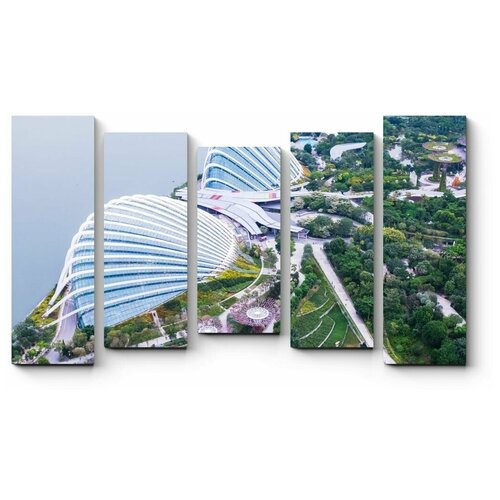 Модульная картина Невероятно красивый Сингапур 190x114