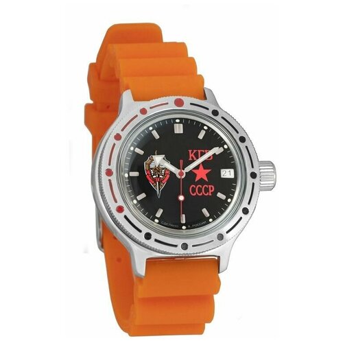 Наручные часы Восток Амфибия Мужские Амфибия 420457, оранжевый