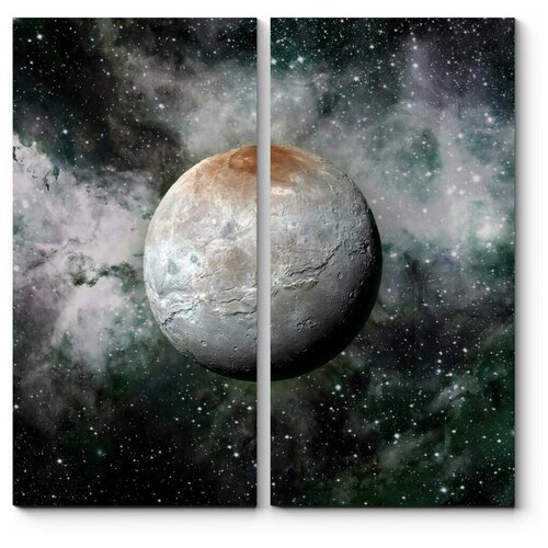 Модульная картина Спутник Плутона 40x40
