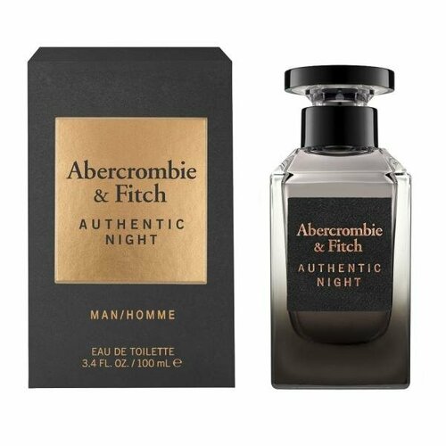 Abercrombie & Fitch men Authentic - Night Туалетная вода 100 мл.