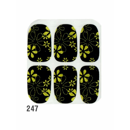 Пленки для ногтей для экспресс-маникюра на клеевой основе Effect Nails, (247), IRISK professional, Д324-01, 4680379145142