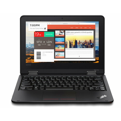 Ноутбук Lenovo ThinkPad Yoga 11e Gen 5 20LMS0A200(Intel Pentium Silver N5030 up to 3.10 GHz/11.6"HD 1366x768 touch/8GB/128GB SSD/Intel UHD 605/Win 11)