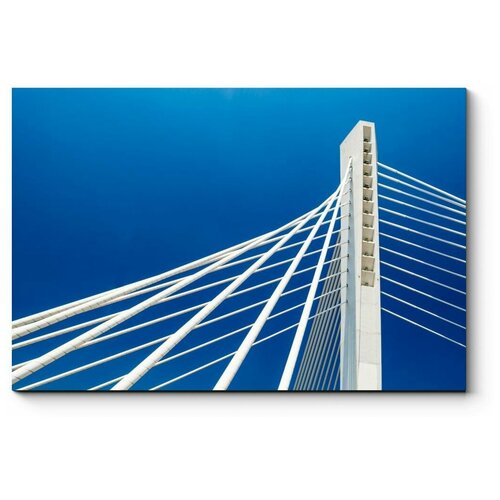 Модульная картина Белоснежный мост 60x40