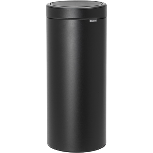 Мусорный бак Touch Bin New (30 л), Черный, с эффектом минерального напыления, 128967