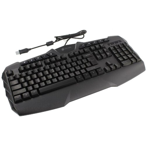 Игровая клавиатура OKLICK 777G PSYCHO Black USB черный, английская/русская (ISO)