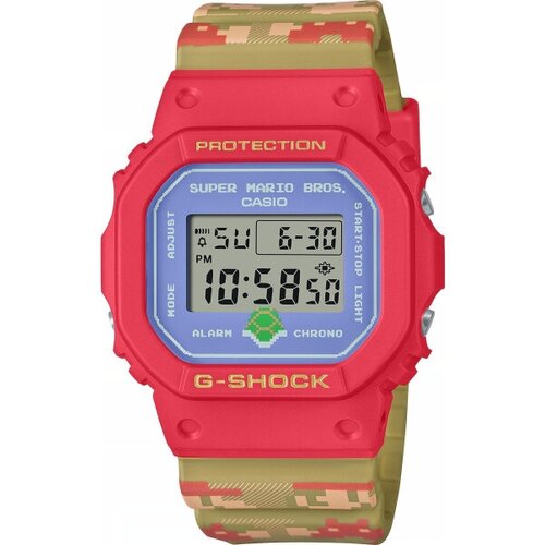 Наручные часы CASIO G-Shock, красный, фиолетовый
