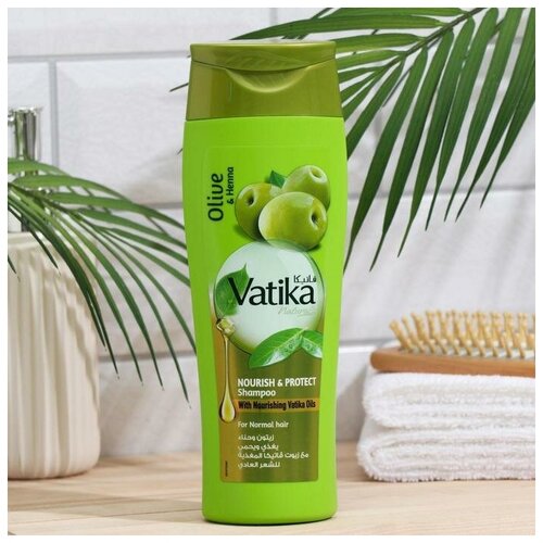 Dabur Шампунь для волос Dabur VATIKA Naturals Nourish & Protect питание и защита, 400 мл