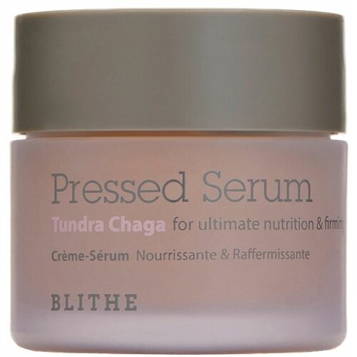 BLITHE Сыворотка спрессованная антивозрастная Гриб чага Pressed Serum Tundra Chaga