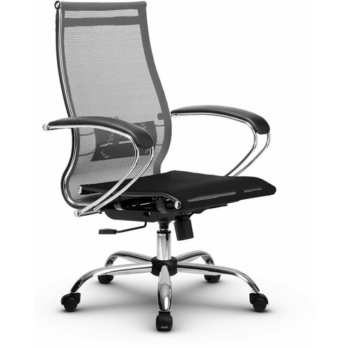 Компьютерное кресло МЕТТА-9(MPRU)/подл.131/осн.003 серый