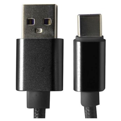 Зарядный-кабель Red Line USB - Type-C 3 м, черного цвета