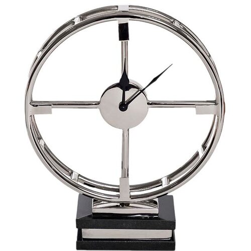 Часы Garda Decor настольные круглые на подставке 79MAL-5794-38NI