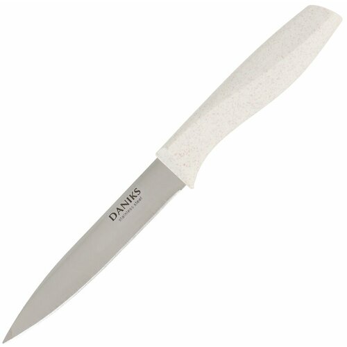 Нож кухонный Daniks, Латте, универсальный, нержавеющая сталь, 12.5 см, рукоятка пластик, YW-A383-UT