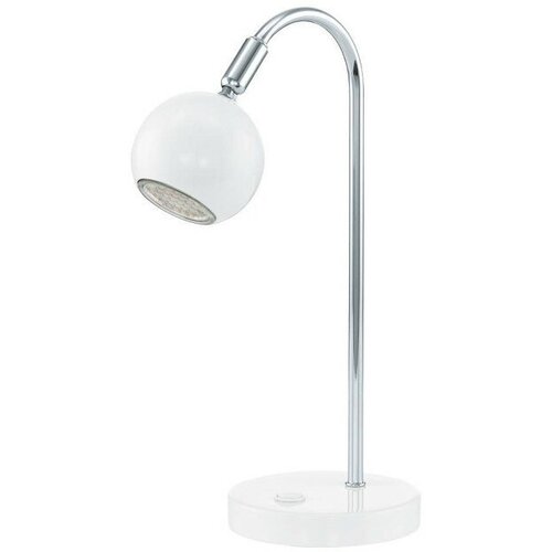 Лампа настольная светодиодная EGLO Sancho 1 GU10-LED 3Вт сталь белый хром