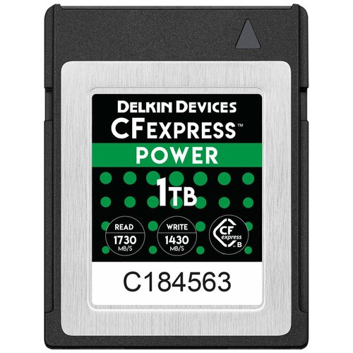 Карта памяти Delkin Devices Power CFexpress Type B 1TB