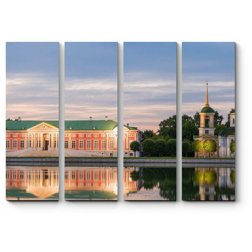 Модульная картина Загородный дворец, Кусково130x98