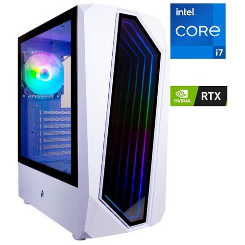 Игровой компьютер CyberNote B799 (Intel Core i7-12700F 2.1ГГц, DDR4 16Гб, SSD 512Гб, NVIDIA GeForce RTX3060 12Гб, Win10Pro