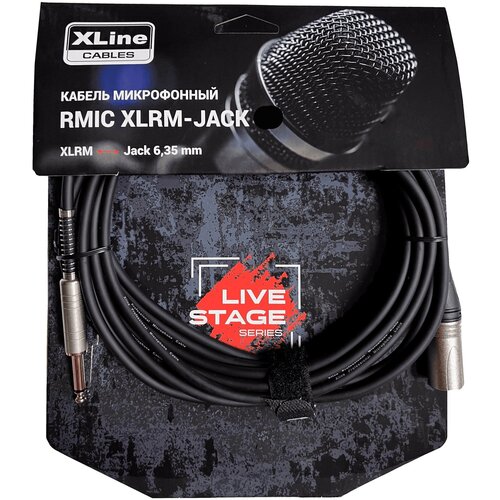 Кабель аудио 1xJack - 1xXLR Xline Cables RMIC XLRM-JACK 15 15.0m