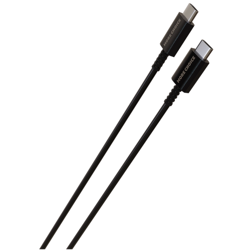 Дата-кабель Smart USB 5.0A PD 100W быстрая зарядка для Type-C Type-C More choice K76Sa TPE 1м Black
