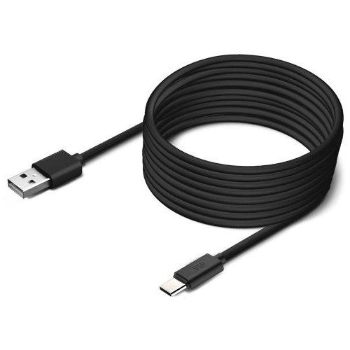 Кабель Borasco USB-A - USB-C, 2 А, 3 м, черный