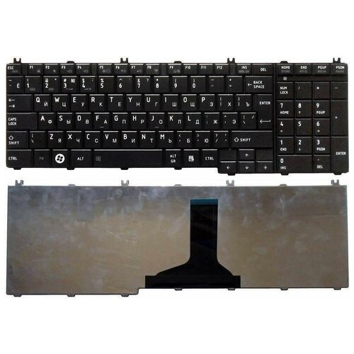 Клавиатура для ноутбука Toshiba K000110450 черная
